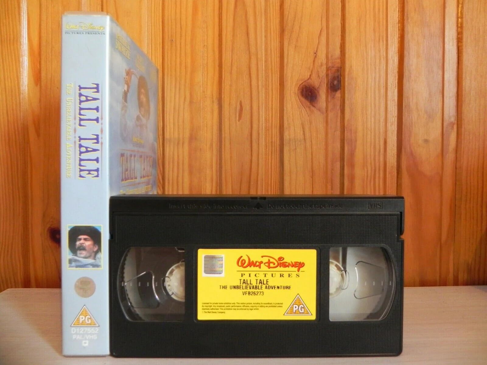 Tall Tale - Patrick Swayze - Original Disney Big-Box - Western Adventure - VHS