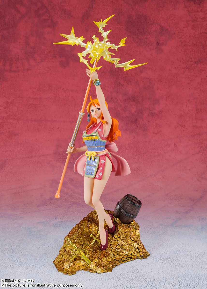 TAMASHII NATIONS - One Piece - Nami - WT100 Commemorative Eiichiro Oda Illustration DAIKAIZOKU HYAKKEI, Bandai Spirits FiguartsZERO Collectible Statue
