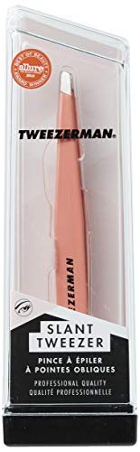Tweezerman Professional Stainless Steel Award Winning Slant, Geranium
