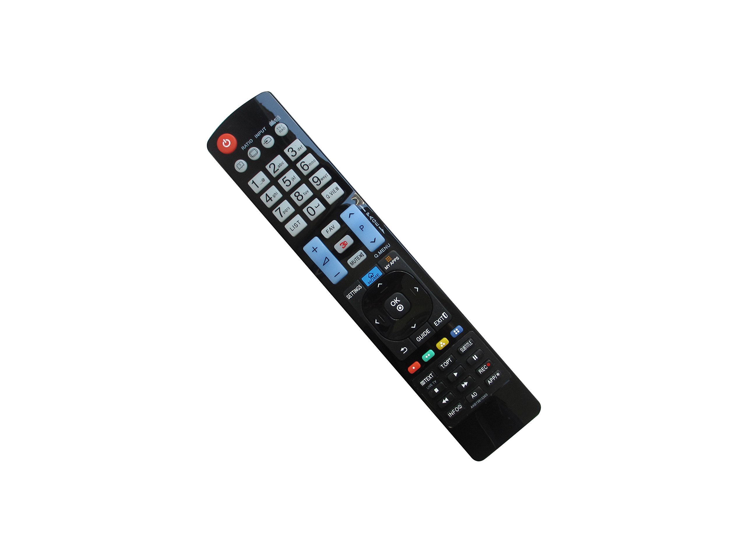 Replacement Remote Control Fit for LG 55LA6600 42LA660S 47LA660V 47LW5600 19LS3300 Smart 3D Plasma LCD LED HDTV TV