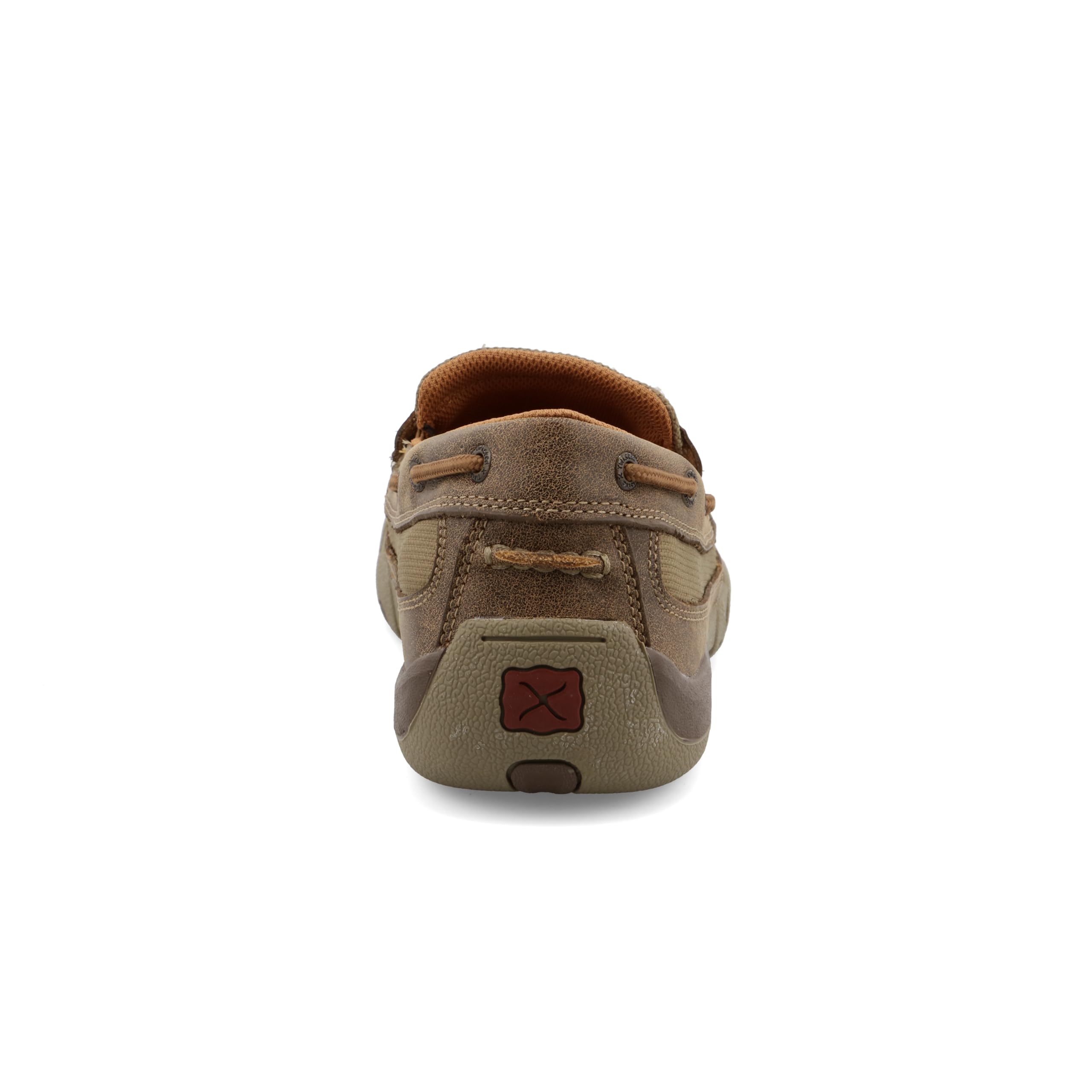 Twisted X Men's Slip-On Driving Moc, Moc Toe, Bomber, 9.5 W