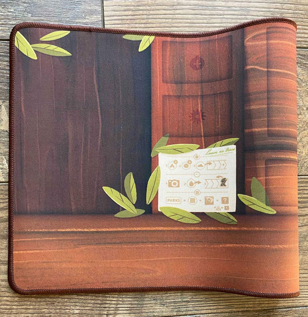 Parks Neoprene Playmat: Protect Your Game and Play Outside or at a Restaurant (Includes Storage tub)