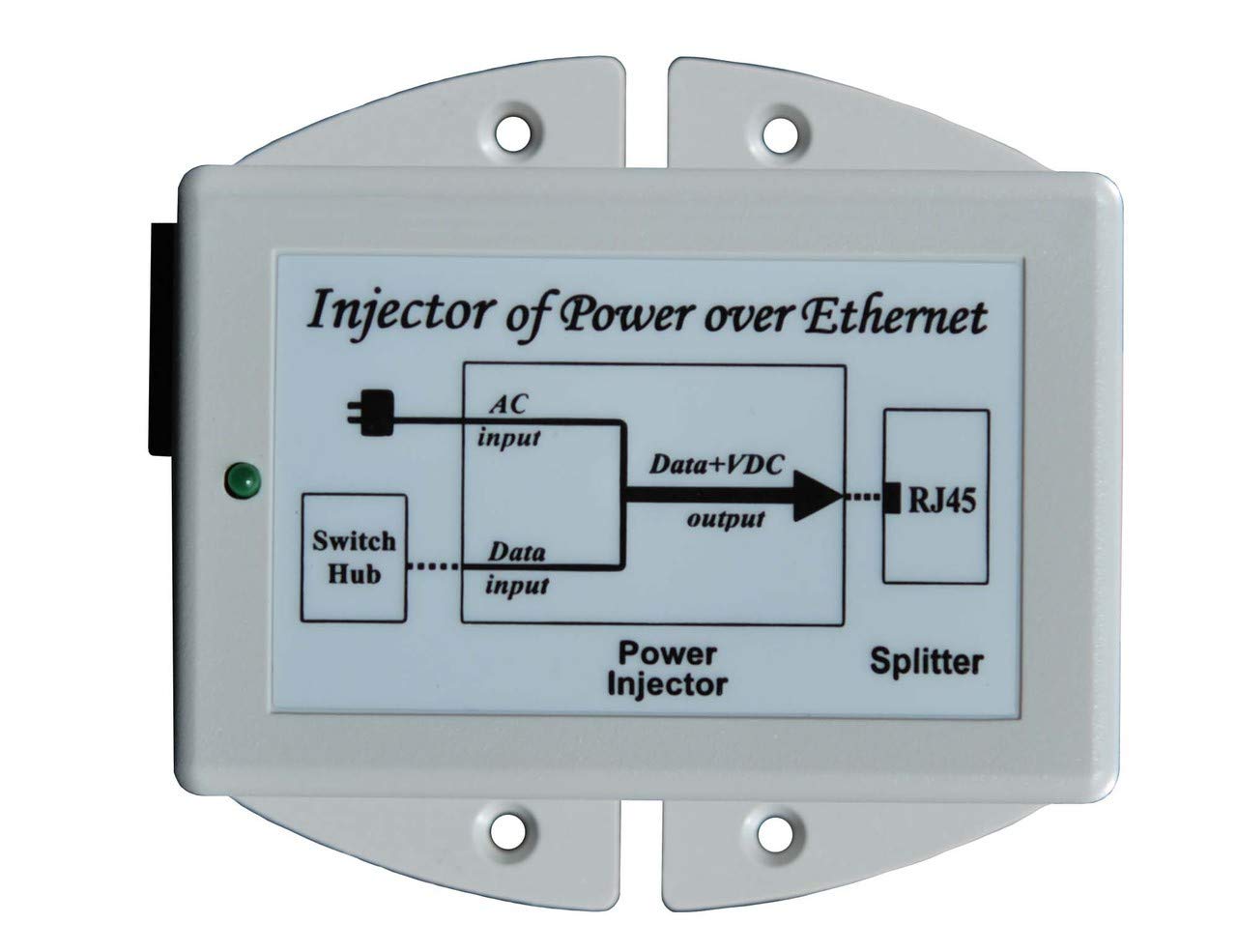 Tycon Systems TP-POE-24 18W POE Power Source With US Power Cord - 24V