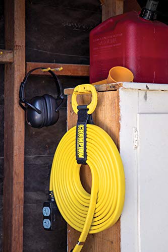 Champion Power Equipment 100690 Heavy Duty Hook and Loop Storage Strap, Black