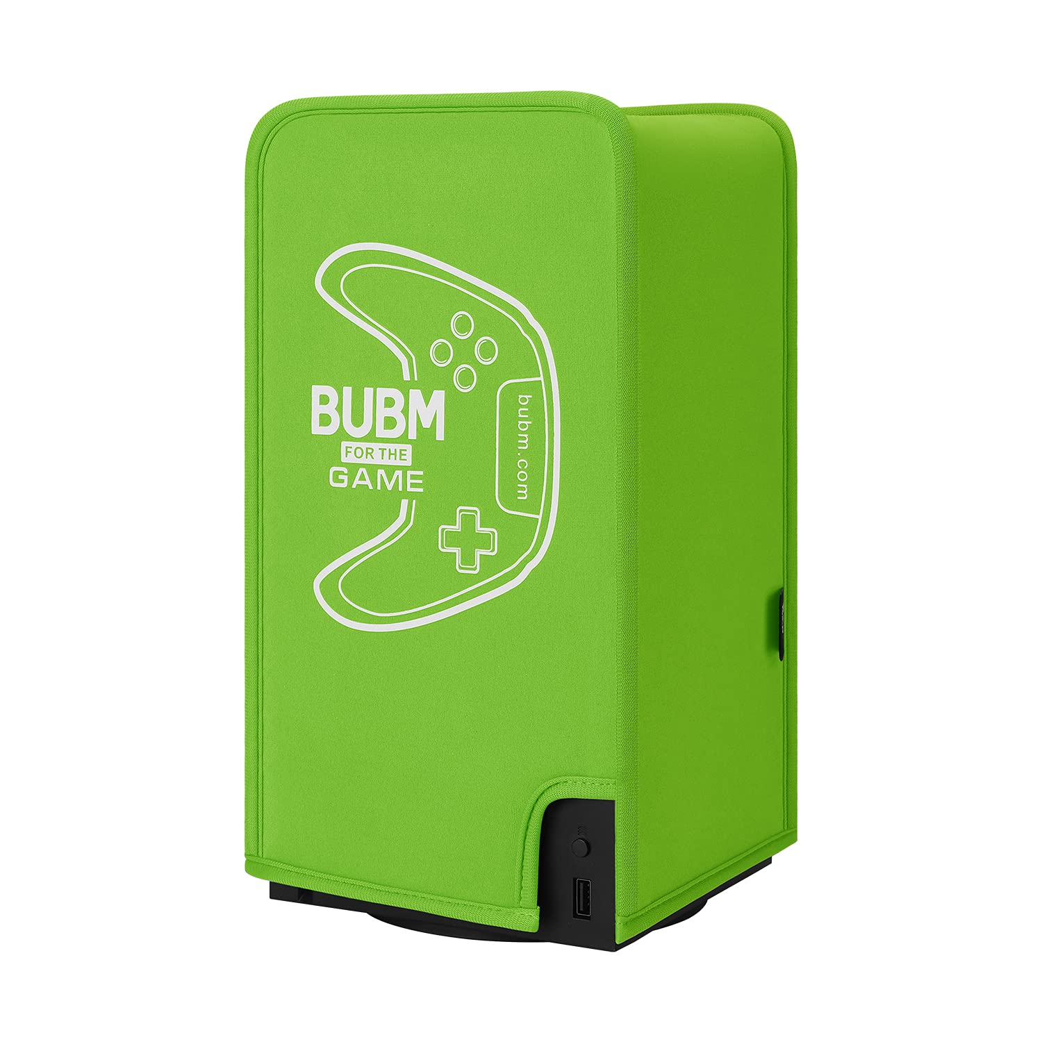 BUBM Dust Cover for Xbox Series X, Elastic Console Cover, Washable and Reusable Xbox Series X Dust Cover, Waterproof Xbox Series X Case, 6.3 x 11.4 x 6.3 Inches, Green