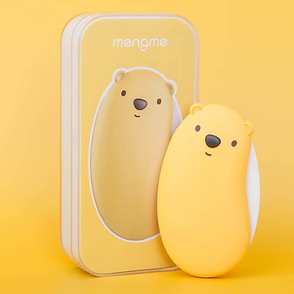 lvoku Mini Fruit Vegetable Ceramic Knife,Little Portable Folding Knives,Fruit Paring Tool,Thanksgiving Day,Christmas Gift,Unique Cute Yellow Bear Gift Ideas for Man Women Mom