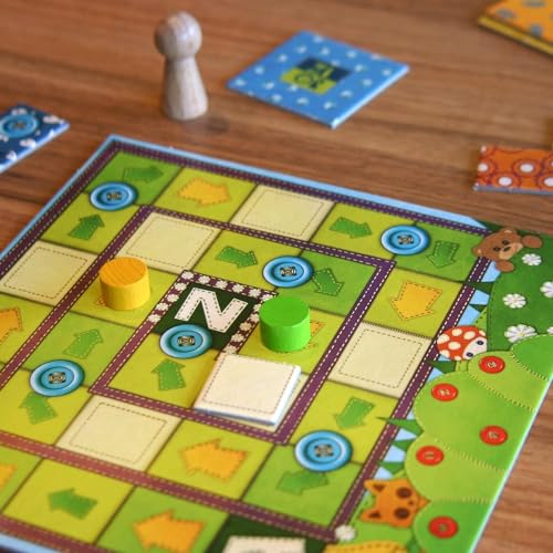 Patchwork Express Board Game - Fast-Paced Two-Player Quilting Strategy Game! Interactive Puzzle Game for Kids & Adults, Ages 6+, 2 Players, 20 Minute Playtime, Made by Lookout Games