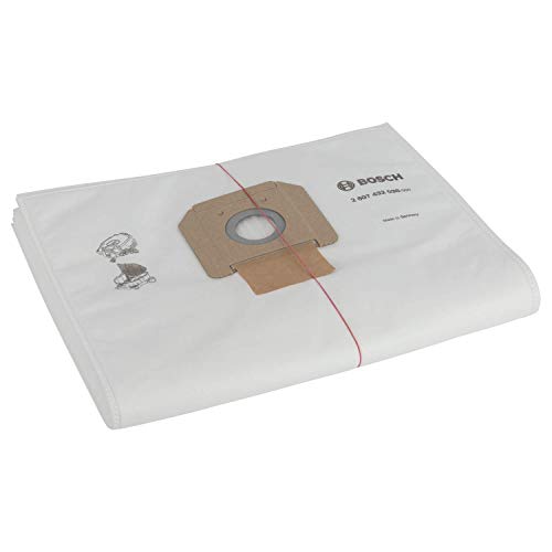 Bosch Professional Fleece Vacuum Bag (5 pieces, for GAS 55, In Plastic Bag)