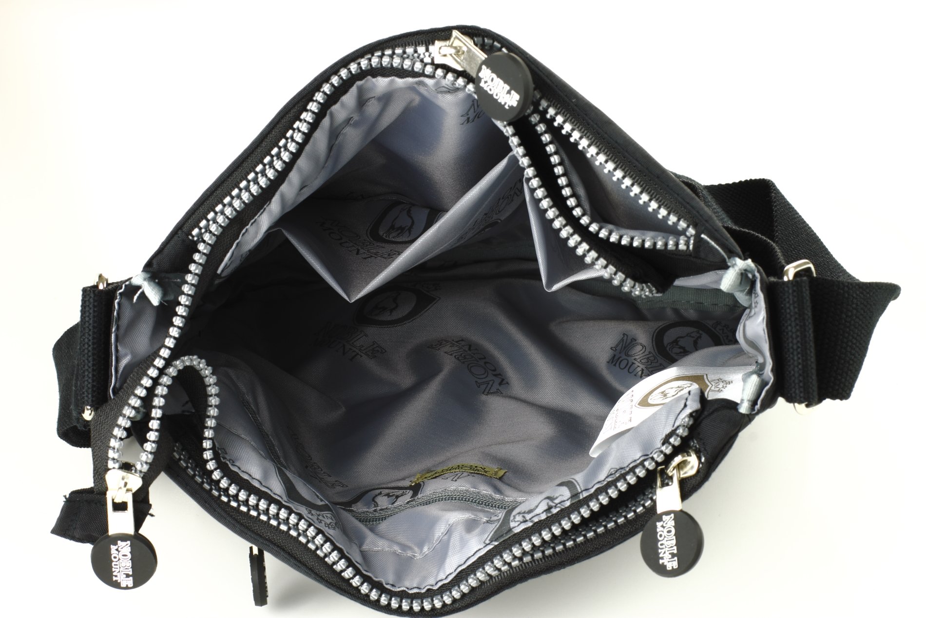 Noble Mount Crossbody Bags for Women - Travel Sling Bag - Black