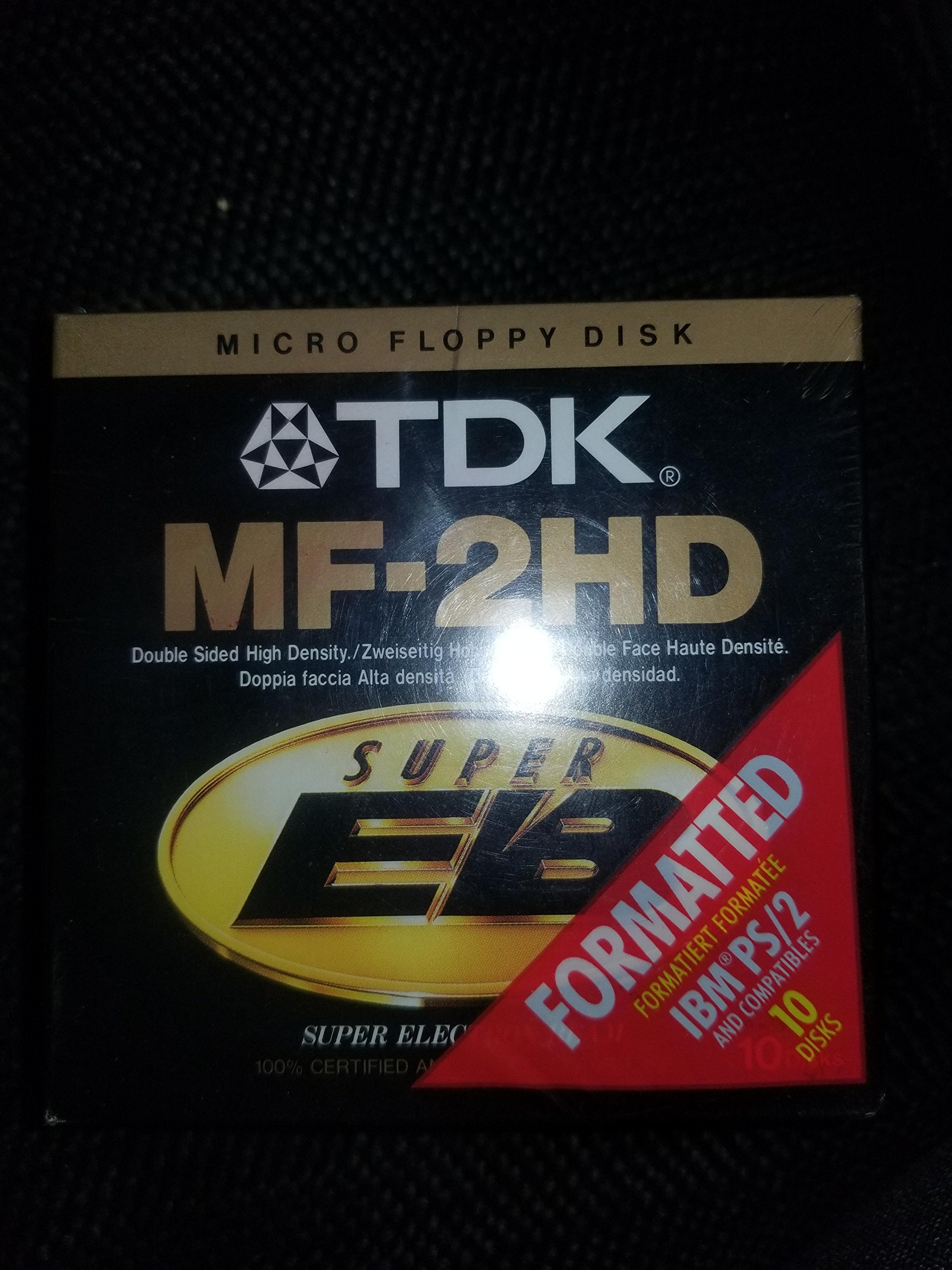 TDK MFD 2HD Floppy Disks (Box of 10)