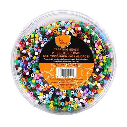 Bucket of Pony Beads, Opaque by Bead Landing