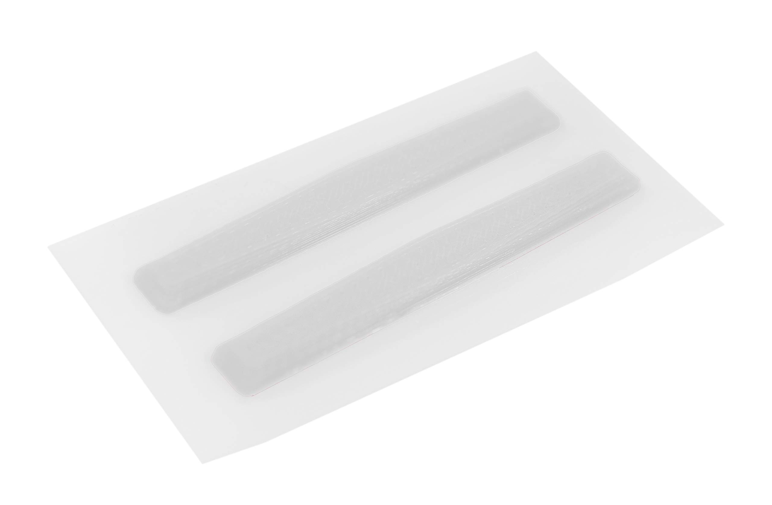 Teak Tuning Gem Edition Adhesive Board Rails, White Quartz Colorway - Set of 2 Fingerboard Rails - Set of 2 Rails - Designed & Made in The USA