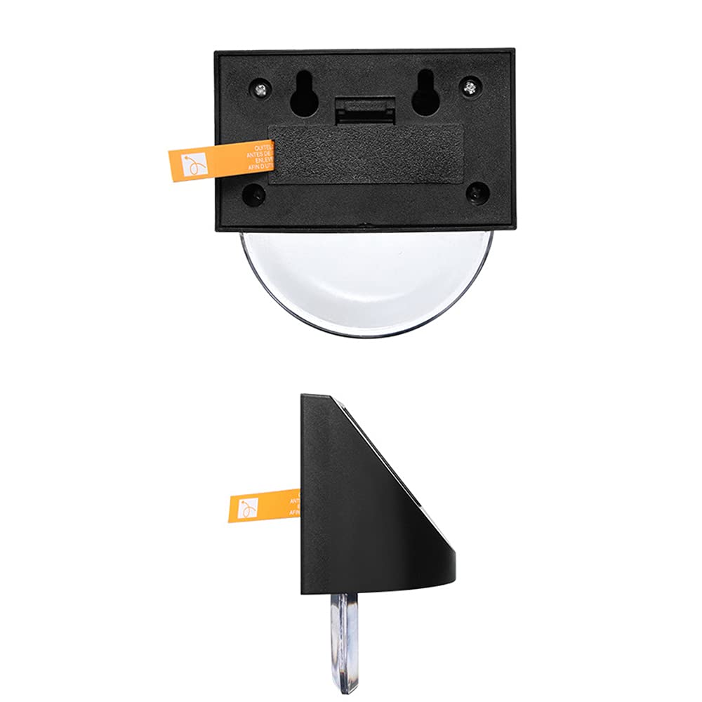 ZHUANYIYI 4 Pieces, Outdoor Solar Lights, Solar Wall Lighting Guide Lights, Courtyard Garden Home Waterproof Staircase Lights