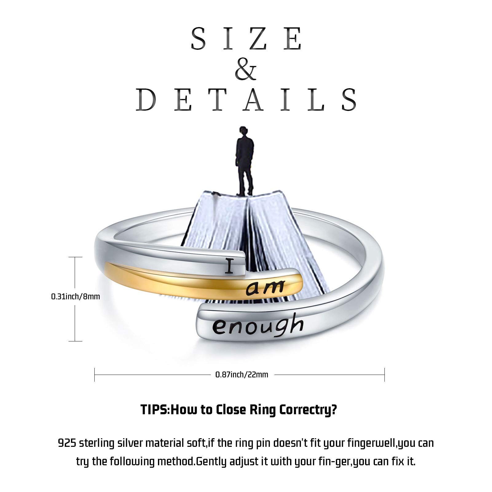 CHENGHONG i am enough ring