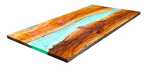 Epoxy Table, Live Edge Wooden Table, Natural Wood,Dining table, Natural Epoxy Table, Resin Table, Epoxy Resin River Table