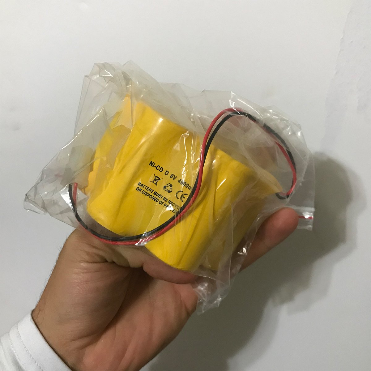 Lithonia ELB0604N ELB0604N1 MRDF3.F2C Emergi-Lite Q2035 Lithonia ELB0605N 6v 4000mAh Exit Sign Emergency Light Ni-Cd Battery Replacement 100-003-A045 DC Battery 1599