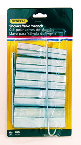 General Tools 188 Shower Valve Wrench Set, 5-Piece