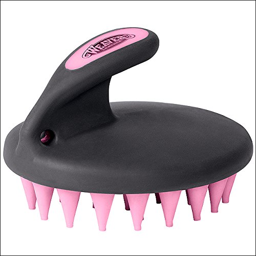 Weaver Palm-held Coarse Curry w/Lg Rubber Bristle