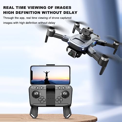 S99 Mini Drone with Dual Camera, HD Foldable FPV Drone, 4 Way Obstacle Avoidance, Optical Flow Visual Hovering, Drone for Adults and Kids