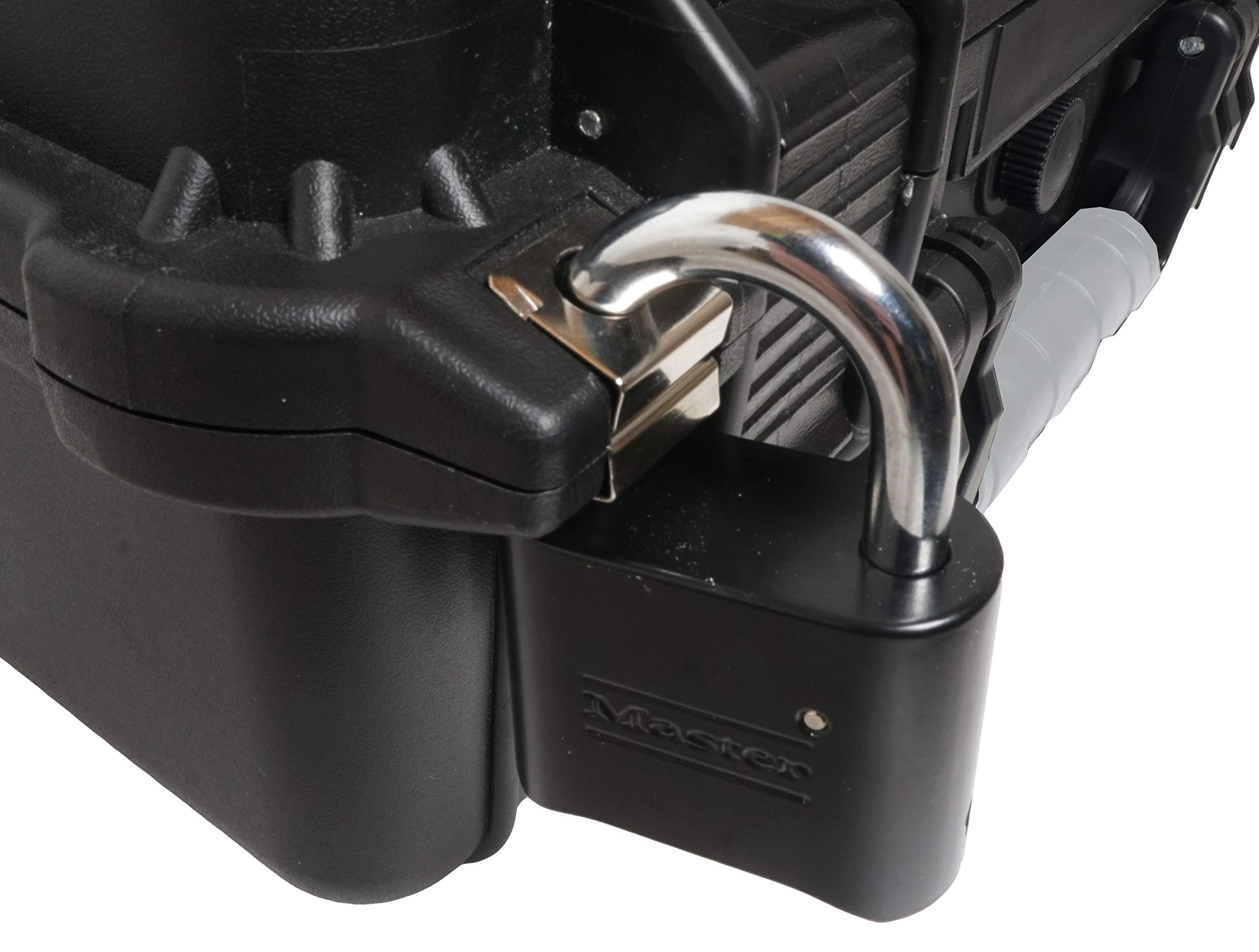 Case Club 4 Pistol and 16 Magazine Pre-Cut Heavy Duty Waterproof Case with Included Silica Gel Canister to Help Prevent Gun Rust (Lighted)