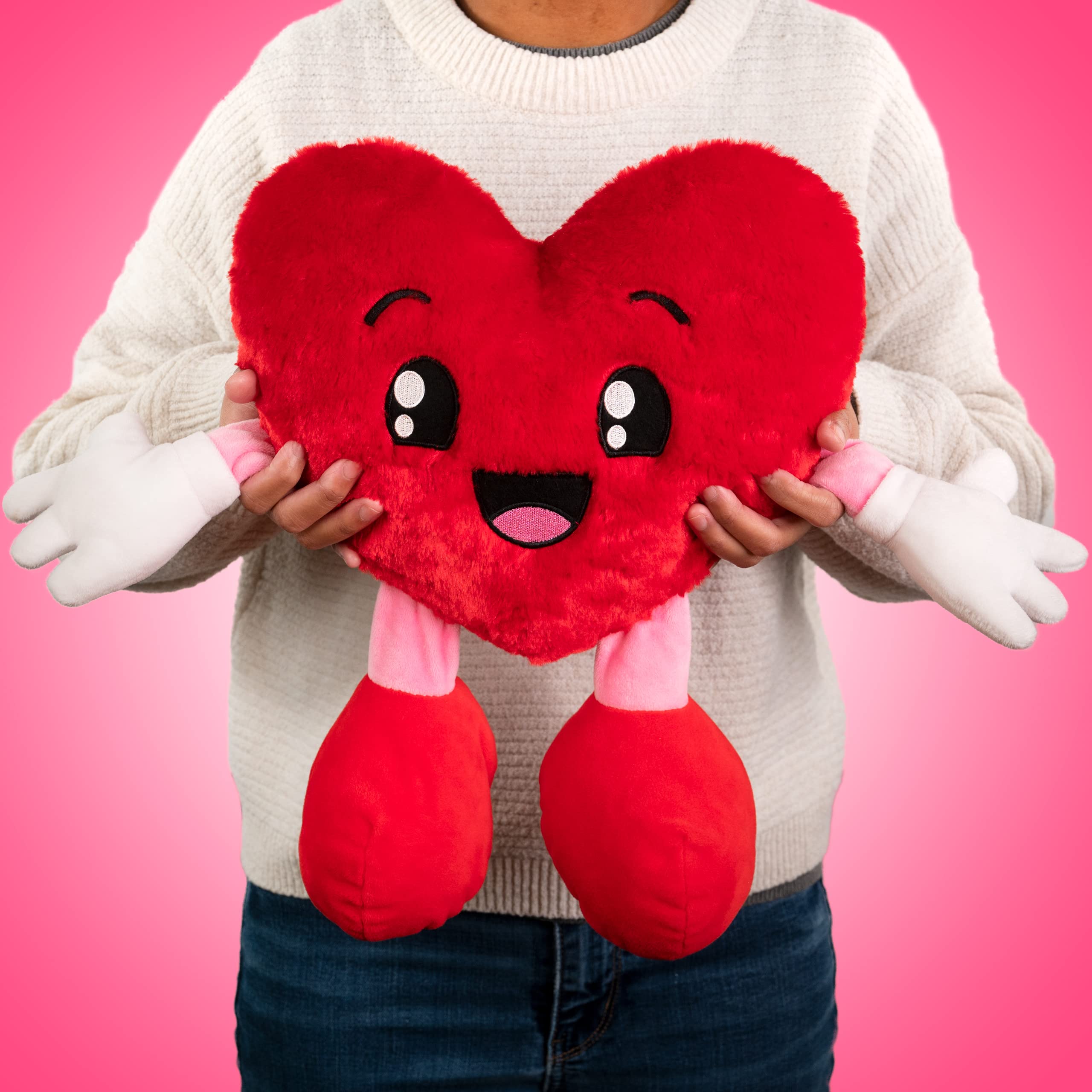 Scentco Bear – 10 Inch Cinnamon Bun Scented Stuffed Animal Teddy Bear for Your Valentine Sweetheart, Gifts for Kids, Gift Guide