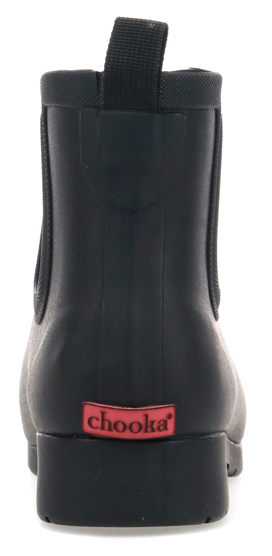 Chooka Women's Waterproof Plush Chelsea Bootie Chelsea Boot, Delridge Black, 9 M