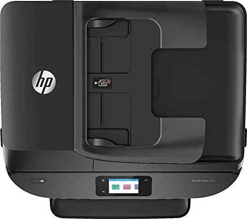 HP Envy Photo 78-55 All-in-One Wireless Color Inkjet Printer - Black -Print Copy Scan Fax - 15 ppm, 4800 x 1200 dpi, 2.65" Touchscreen CGD, 35-Page ADF, Auto 2-Sided Printing, Ethernet, WiFi