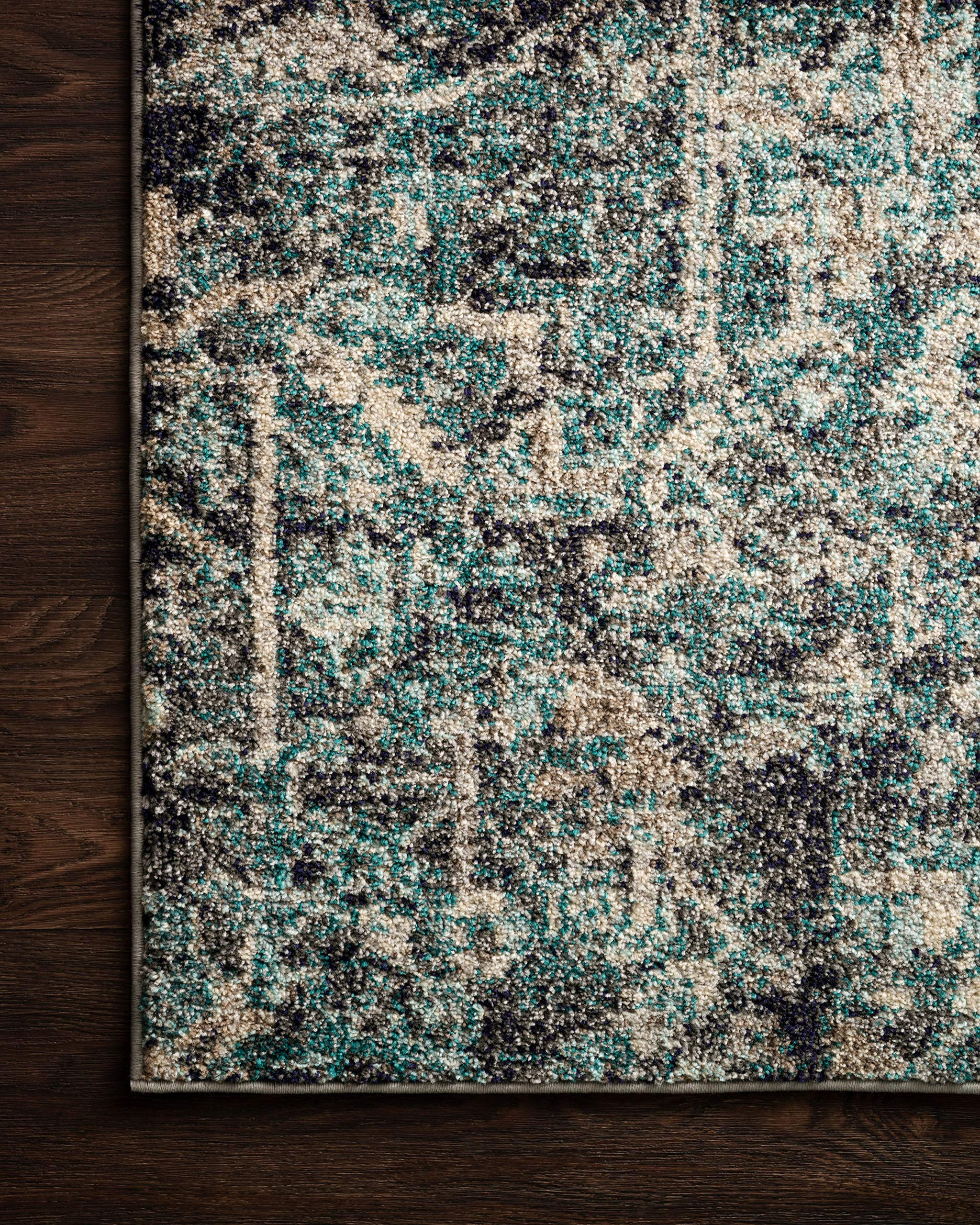 Loloi II Nadia NN-07 Smoke Transitional Accent Rug 3'-0" x 5'-0"