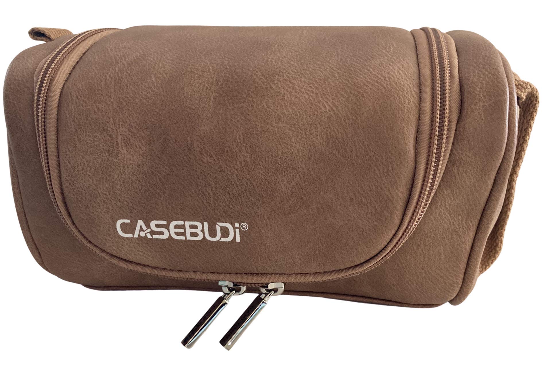 CASEBUDi Ski and Snowboard Goggle Case | Holds all types of Goggles (Black Ballistic Nylon)