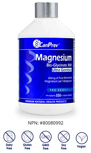 Canprev Magnesium Bis-Glycinate 300 Ultra Gentle (Liquid), 500 ml