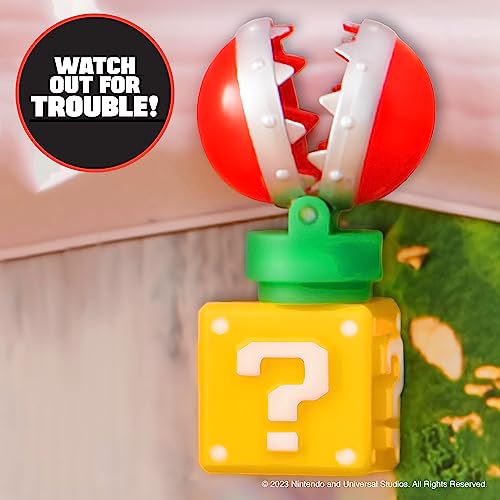 THE SUPER MARIO BROS. MOVIE – Mushroom Kingdom Castle Playset with Mini 1.25” Mario and Princess Peach Figures