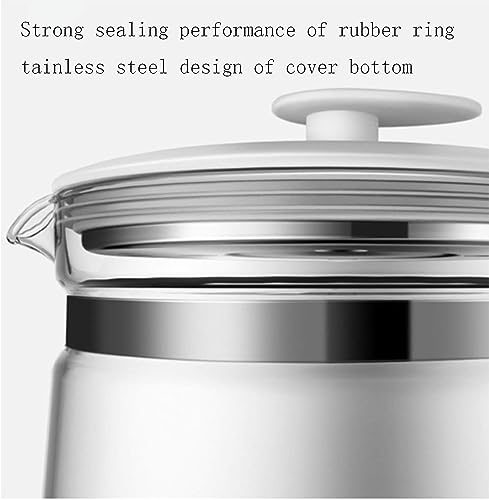 Electric Kettle 1.8L Large Capacity Glass Health Pot Multifunction Cooking Tea Soup Flower Teapot Automatic Electric Stew Bird's Nest Pot Electric Kettle
