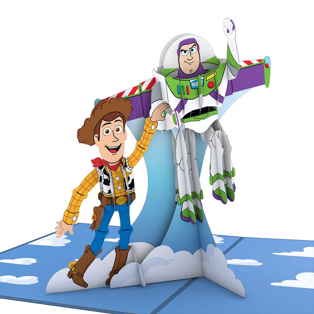 Lovepop Disney Pixar Toy Story Woody & Buzz Pop Up Birthday Card