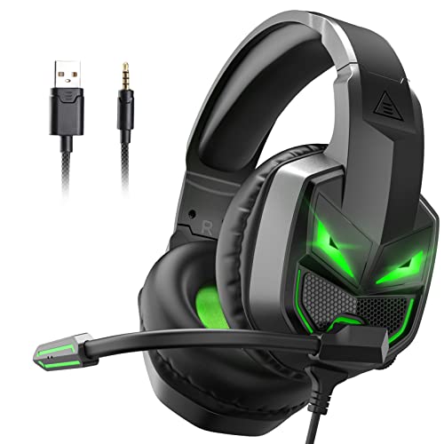 EKSA Bluetooth Headset for PC, Wireless Computer Headphone with Environmental Noise Cancelling Microphone & 2.4G USB Dongle, 57H Playtime, Business Headset for Laptop, Zoom