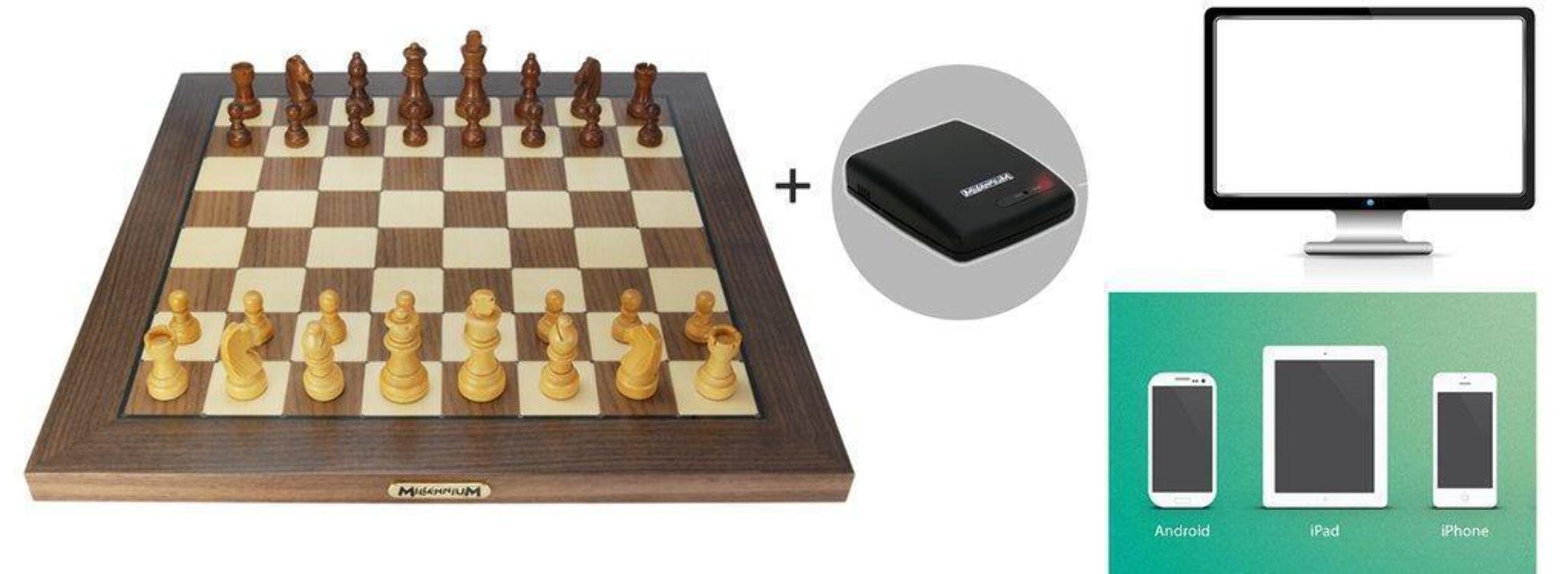 Millennium ChessLink, Model M822 - USB & Bluetooth Connections ChessGenius Exclusive, Model M820