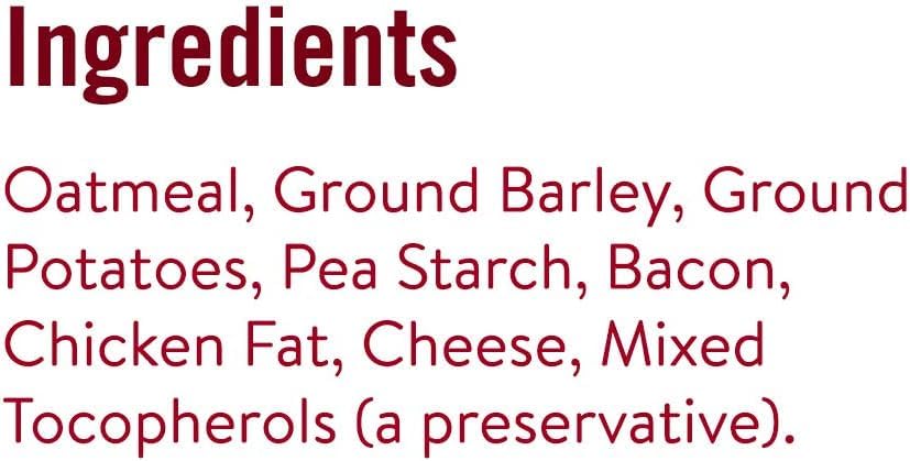Chicken Soup for the Soul Pet Food Crunchy Bites Bacon & Cheese Biscuit Dog Treats 32oz