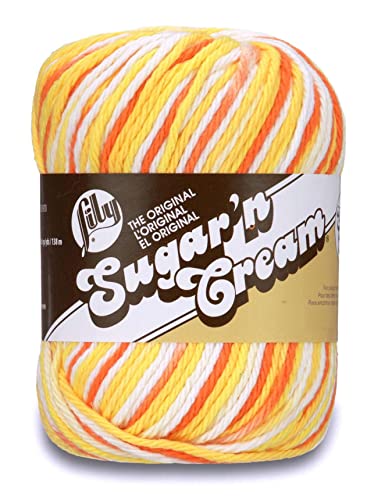 Lily Sugar 'n Cream Yarn Assortment - 100% Cotton (Creamsicle)