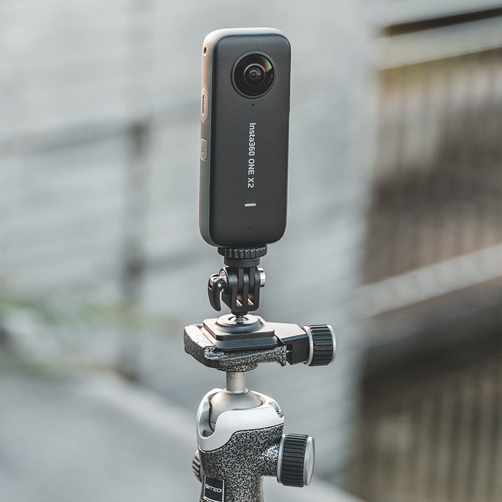 PGYTECH Action Camera Arca-Type Quick Release Plate for Gopro, Insta360, DJI Osmo Action/Pocket and Most Action Cameras