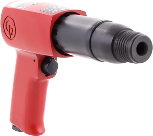 Chicago Pneumatic CP7150 - Air Hammer, Welding Equipment Tool, Construction, Heavy Duty, 0.401 Inch (10.2mm), Round Shank, Stroke 3.5 in / 89 mm, Bore Diameter 0.75 in / 19 mm - 2300 Blow Per Minute
