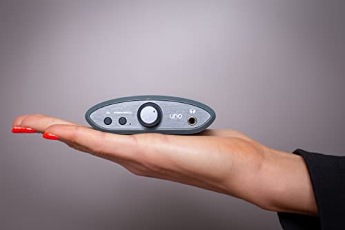 iFi uno - DAC & Headphone AMP - USB-C Input - Improve Lacklustre Audio - Streaming/Gaming/Music Modes Adjust Sound to Suit You - 32-bit/384kHz/DSD256/MQA - Windows/MAC/Smart Device/Active Speakers
