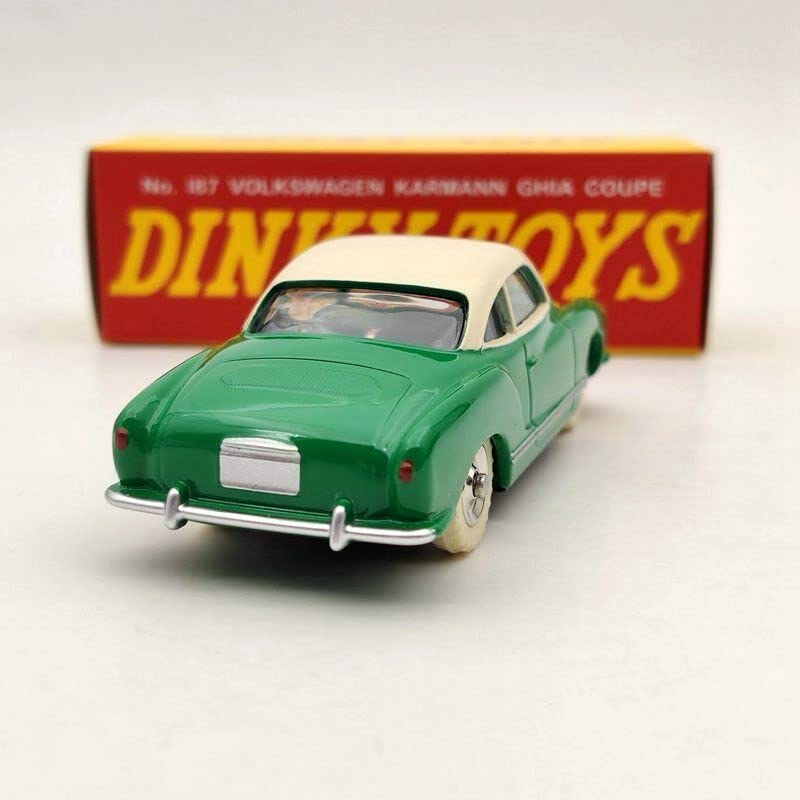 DeAgostini 1:43 Dinky Toys 187 for Volkswagen Karmann GHIA Coupe Diecast Model Toys Car Limited Collection Auto Gift