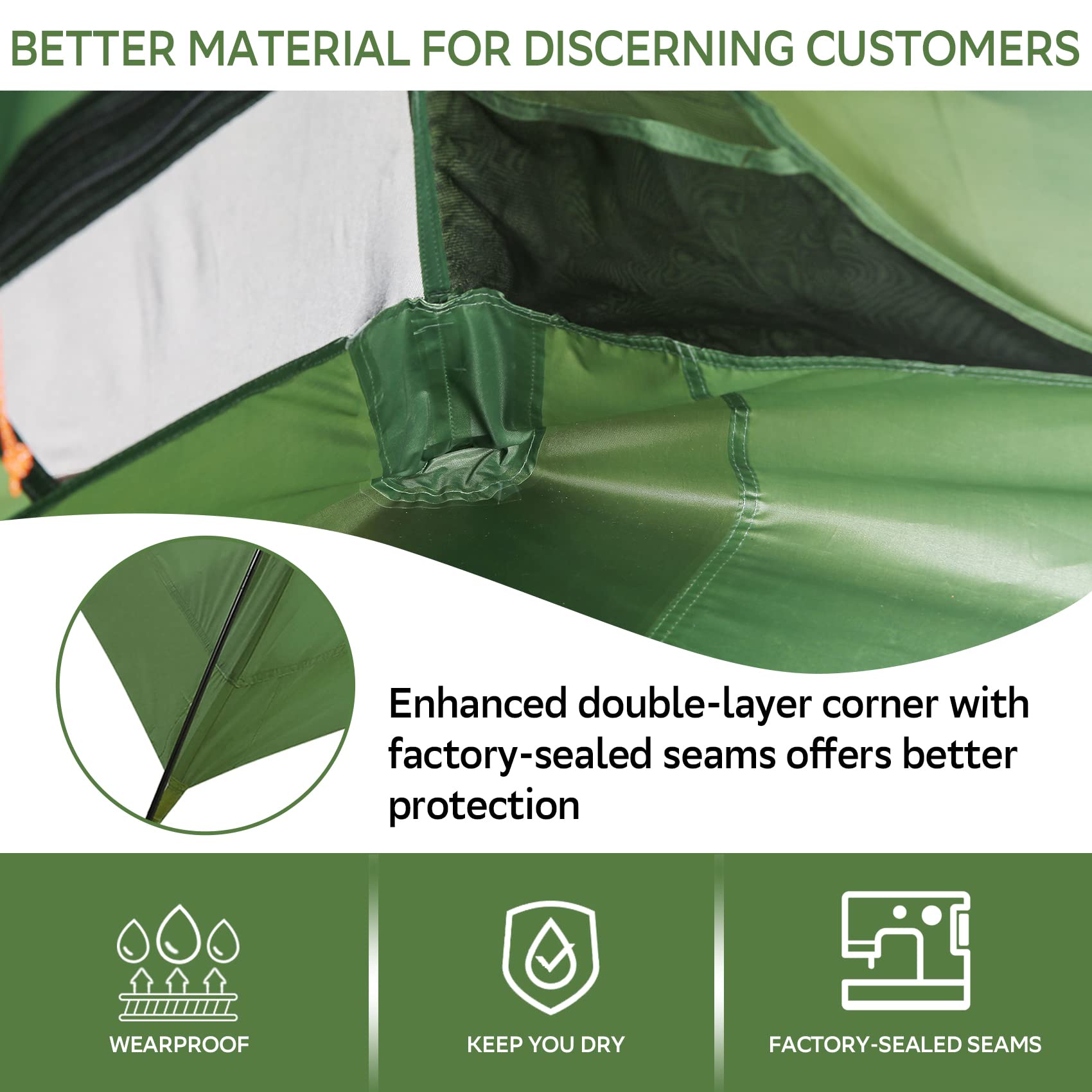 Clostnature Crux 1-Person Tent for Backpacking - Ultralight One Person Backpacking Tent, Hiking Tent for One Man, Solo, Single Person