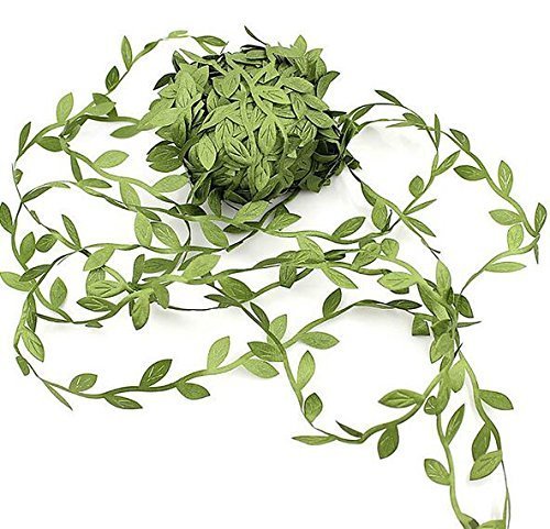 OFNMY Artificial Vines 132 Ft/40M Fake Hanging Plants Leaf Garland Silk Ivy Artificial Balloon Greenery Home Wall Garden Wedding Party Wreaths Decor