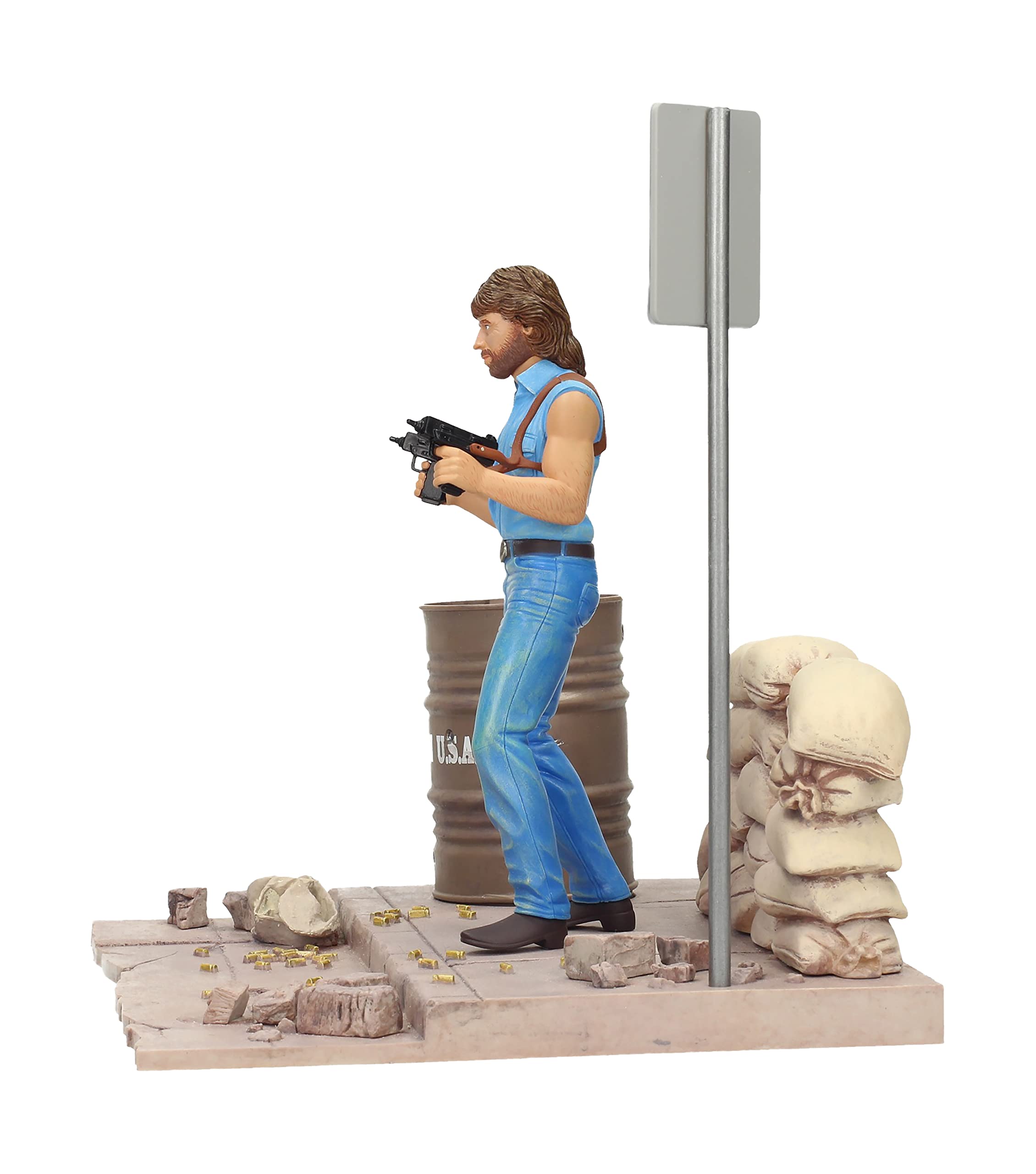 SD Toys Movie Icons: Invasion USA Matt Hunter Figure with Diorama