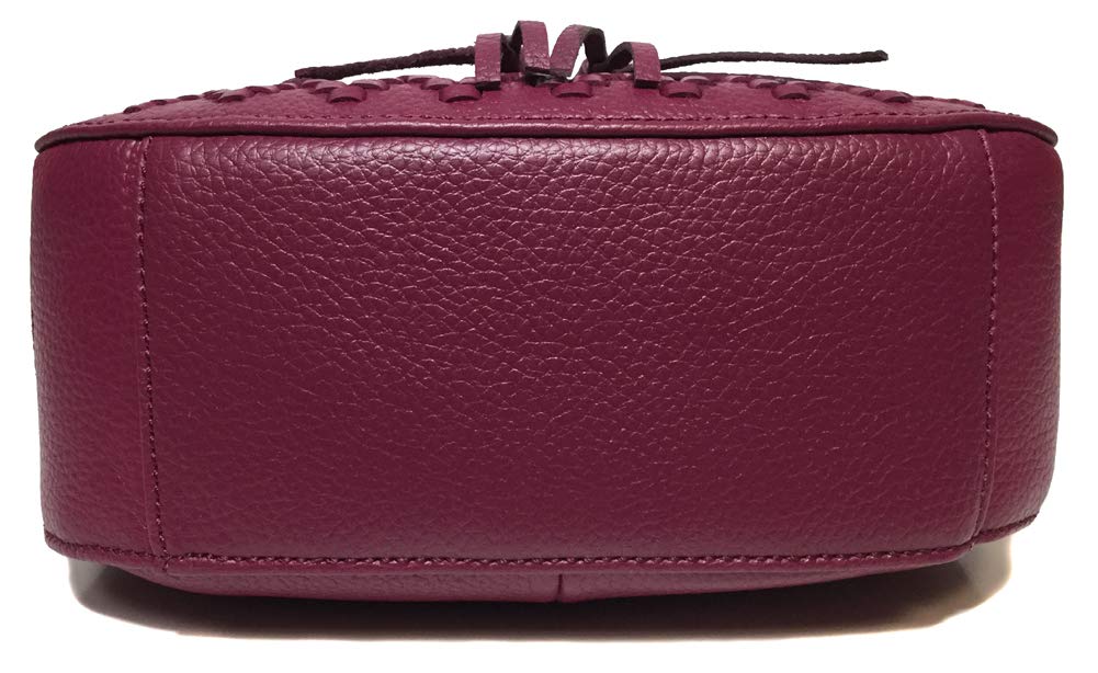 Tignanello Lillie Saddle Cross Body W/RFID Protection, Garnet