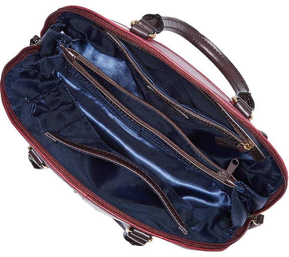 Tignanello Vintage Leather Andromeda Mini Dome Crossbody, Etched Rust