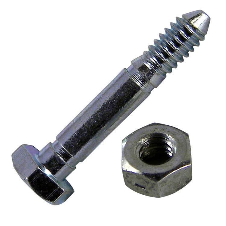 FSYHVVY fits 303160355 Shear pins and Nuts for Ariens AM123342 53200500 51001500 510015 03204300 Snowthrowers Bolt Kits(10pack)