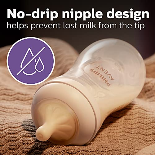 Philips AVENT Natural Response Baby Bottle Nipples Flow 1, 4pk, SCY961/04
