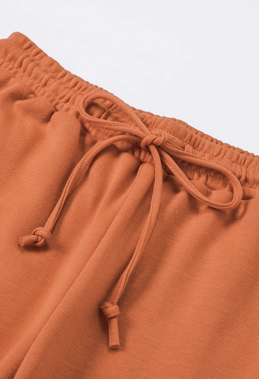 Cutiefox Womens Matching Sets Sweatshirt and Pants Loungewear 2 Piece Outfits Sweatsuit Orange XL