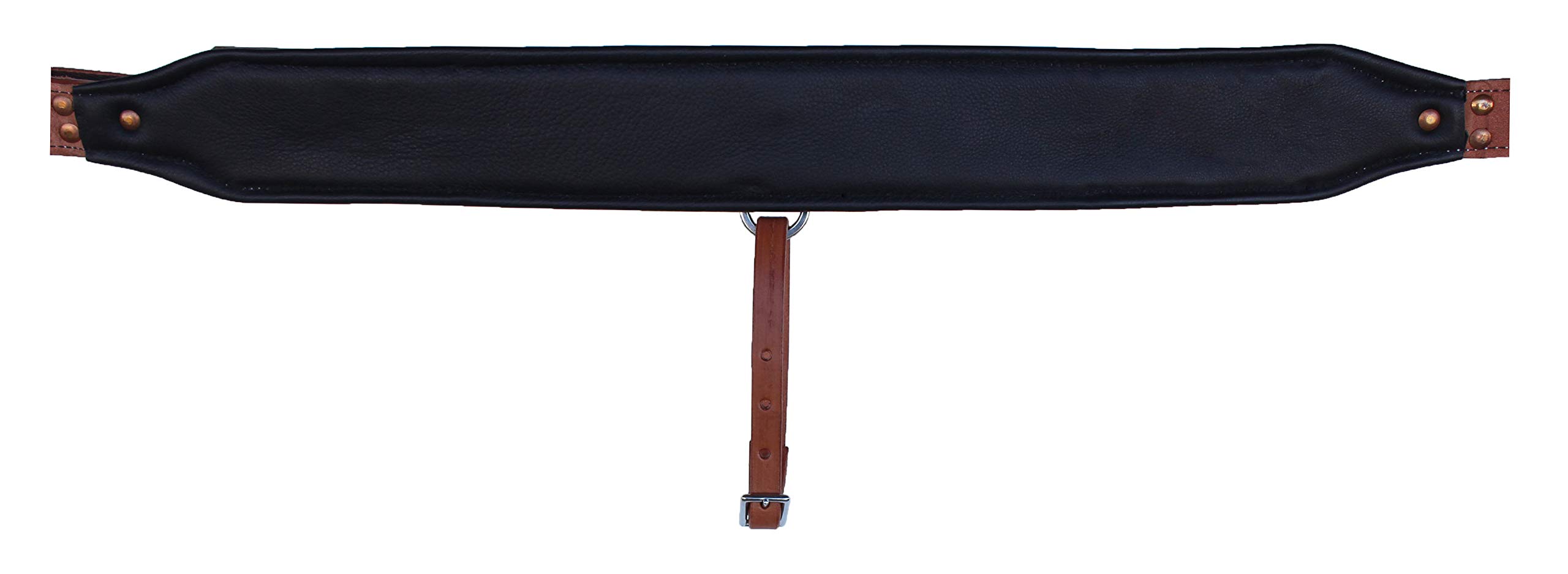 CHALLENGER Horse Western Floral Tooled Leather Rear Flank Saddle Cinch w/Billets 9788TN
